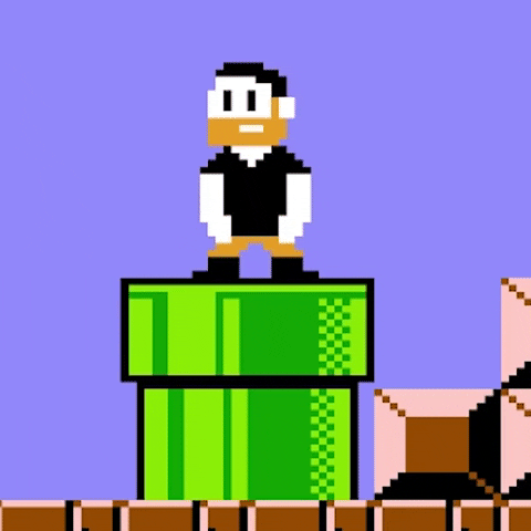 Fail Super Mario Bros GIF by LLIMOO - Find & Share on GIPHY