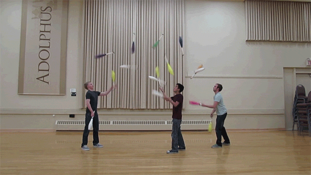 Guys Juggling GIF - Find & Share on GIPHY