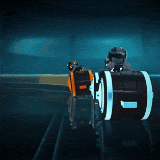 Tron Legacy Explosion GIF by LEGO - Find & Share on GIPHY