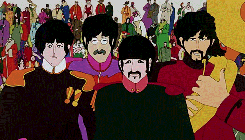 The Beatles Animation Find And Share On Giphy