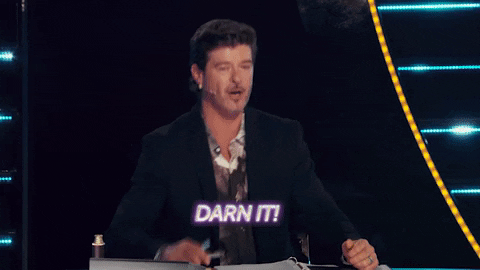 Robin Thicke GIF by The Masked Singer - Find & Share on GIPHY