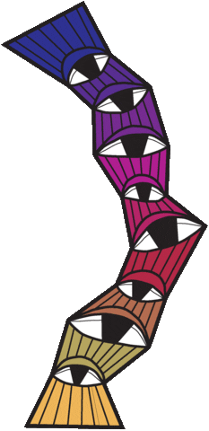 Rainbow Wink Sticker for iOS & Android | GIPHY