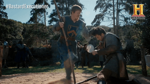 Fight Laugh GIF by History UK - Find & Share on GIPHY