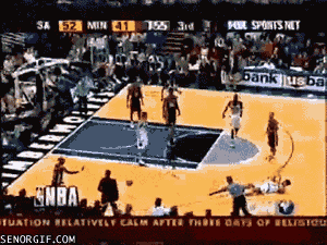 Shaq brings down the rim, shocks everyone