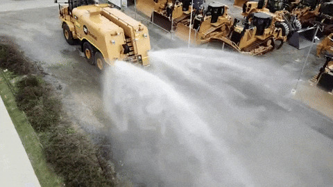 Make It Rain Water Truck GIF by RDW Australia - Find & Share on GIPHY