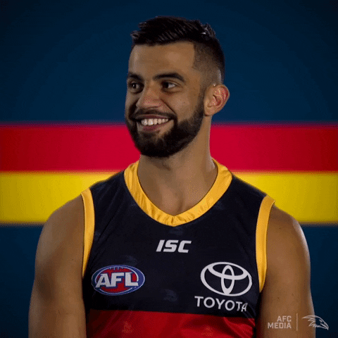 Wayne Milera Afl GIF by Adelaide Crows - Find & Share on GIPHY