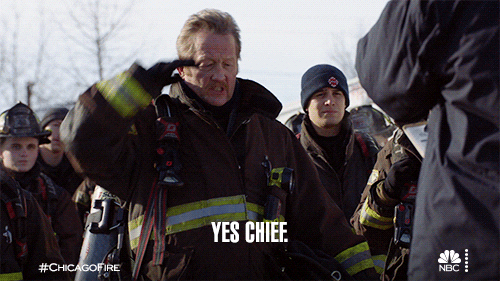 Yes Chief GIF by One Chicago - Find & Share on GIPHY