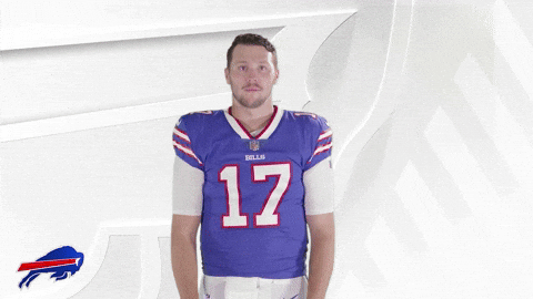 Josh Allen Wave GIF by Buffalo Bills - Find & Share on GIPHY
