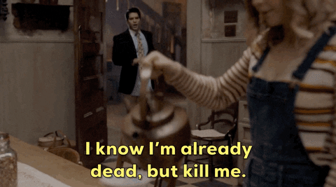 Kill Me Reaction GIF by CBS - Find & Share on GIPHY