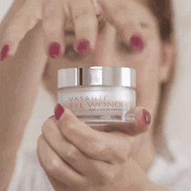 Skincare Eye Cream GIF by Vasanti Cosmetics - Find & Share on GIPHY
