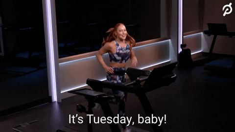 Tuesday GIF by Peloton - Find & Share on GIPHY