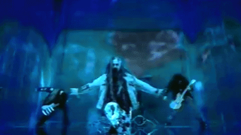 Rock N Roll GIF by Rob Zombie - Find & Share on GIPHY