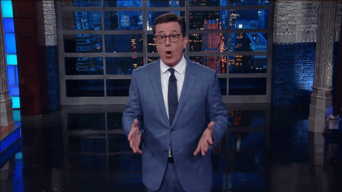 GIF by The Late Show With Stephen Colbert - Find & Share on GIPHY