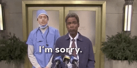 Sorry Snl GIF by Saturday Night Live - Find & Share on GIPHY