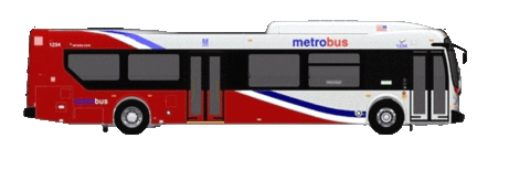 Washington Dc Bus Sticker by WMATA for iOS & Android | GIPHY