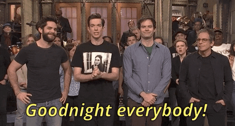 Good Night Snl GIF by Saturday Night Live - Find & Share on GIPHY