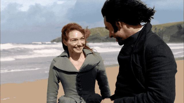 Beach Love GIF by MASTERPIECE | PBS - Find & Share on GIPHY