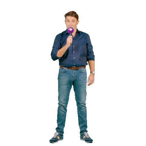 Interview Reporter Sticker by NPO Radio 4 for iOS & Android | GIPHY