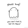 Ghost Hug GIF by Chibird - Find & Share on GIPHY