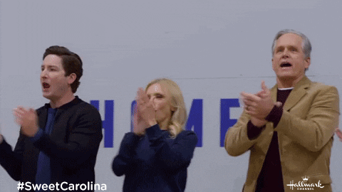 High Five Great Job GIF by Hallmark Channel - Find & Share on GIPHY
