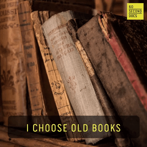 Old Books GIF by 60 Second Docs - Find & Share on GIPHY