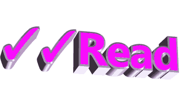 Pink Read Sticker by AnimatedText for iOS & Android | GIPHY