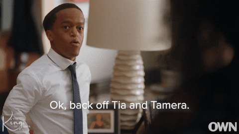 Back Off Reaction GIF by OWN: Oprah Winfrey Network - Find & Share on GIPHY
