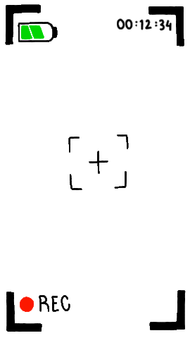 Video Recording Sticker by tuttelemelediannie for iOS & Android | GIPHY