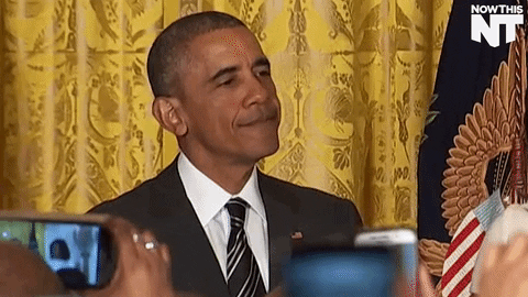Happy President Obama GIF by NowThis - Find & Share on GIPHY