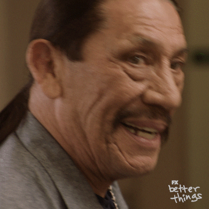 Danny Trejo Wink GIF by Better Things - Find & Share on GIPHY