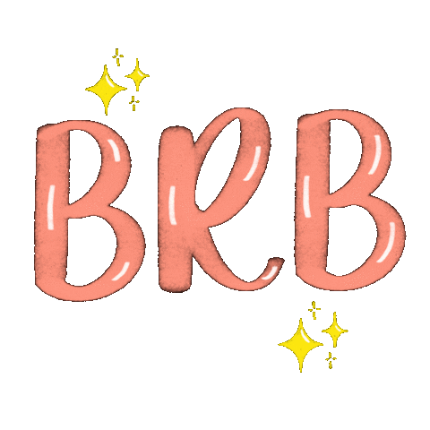 Be Right Back Brb Sticker for iOS & Android | GIPHY