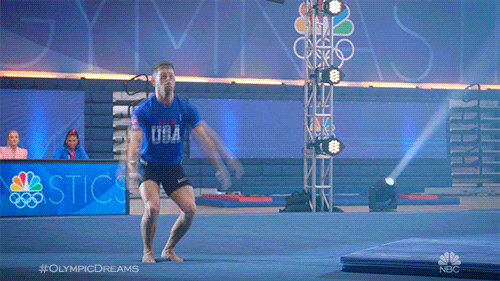 Nick Jonas Gymnastics GIF by NBC - Find & Share on GIPHY