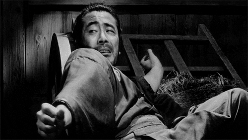 Akira Kurosawa Hes Like A Cat GIF by Maudit - Find & Share on GIPHY