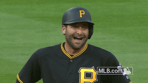 Pittsburgh Pirates Laughing GIF by MLB - Find & Share on GIPHY
