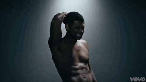 Animated Gif Usher GIF by Vevo - Find & Share on GIPHY