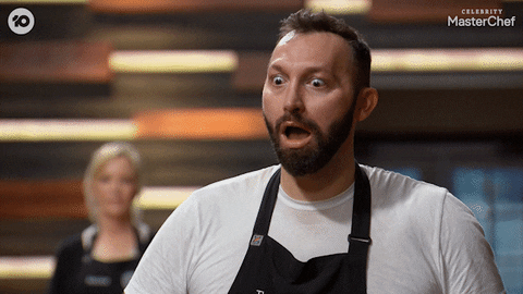 Shocked Celebrity Masterchef GIF by MasterChefAU - Find & Share on GIPHY