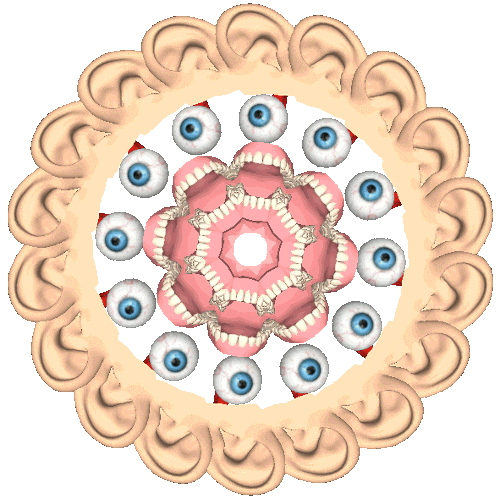 Eye Spinning Sticker by badblueprints for iOS & Android | GIPHY