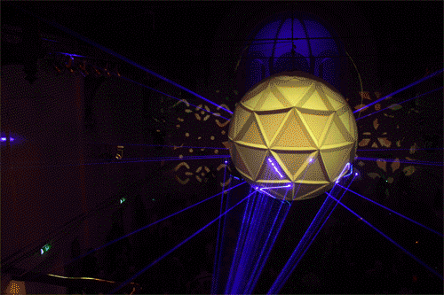 Party Lights Background Gif