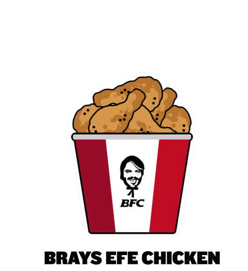 Chicken Bucket Sticker by KFC for iOS & Android | GIPHY