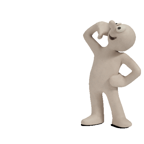 Chas Hello Sticker by Aardman Animations for iOS & Android | GIPHY