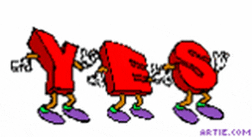 Yes Gif Cartoon Animation Yes GIF by appikiko - Find & Share on GIPHY