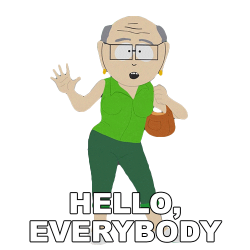 Mr Garrison Hello Sticker by South Park for iOS & Android | GIPHY