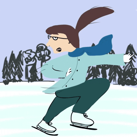 Ice Skating GIF - Find & Share on GIPHY