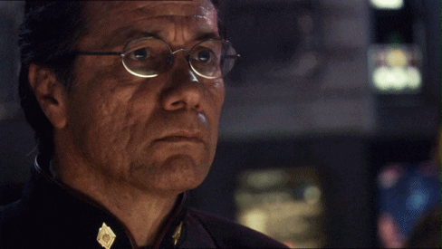 Battlestar Galactica Bill Adama GIF - Find & Share on GIPHY