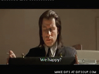 Pulp Fiction GIFs - Find & Share on GIPHY