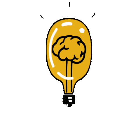Idea Brain Sticker for iOS & Android | GIPHY