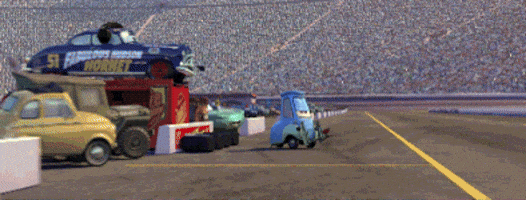 Pit Stop Animation GIF by Disney Pixar - Find & Share on GIPHY