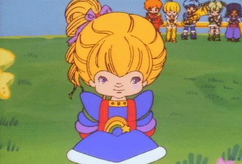 Happy Rainbow Brite GIF - Find & Share on GIPHY