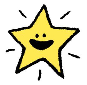 Star Good Job Sticker by Carawrrr for iOS & Android | GIPHY