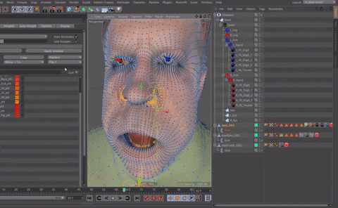 Why does my mesh reset while I'm in point mode and animating bones? : r ...